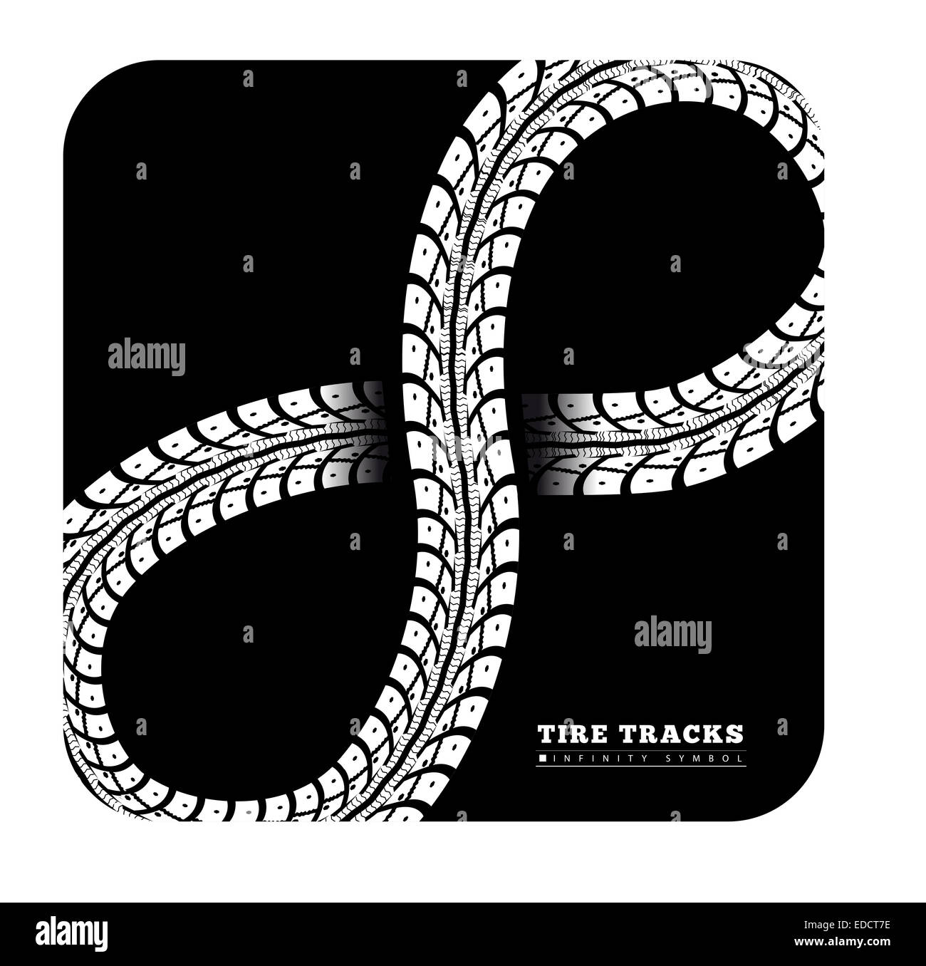 Asphalt tracks Cut Out Stock Images & Pictures - Alamy