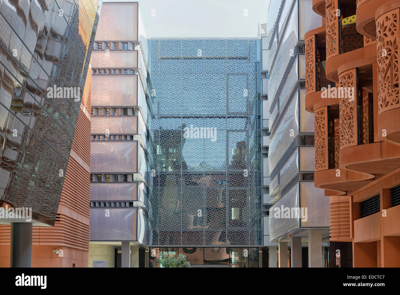 Masdar City in Abu Dhabi, UAE Stock Photo - Alamy