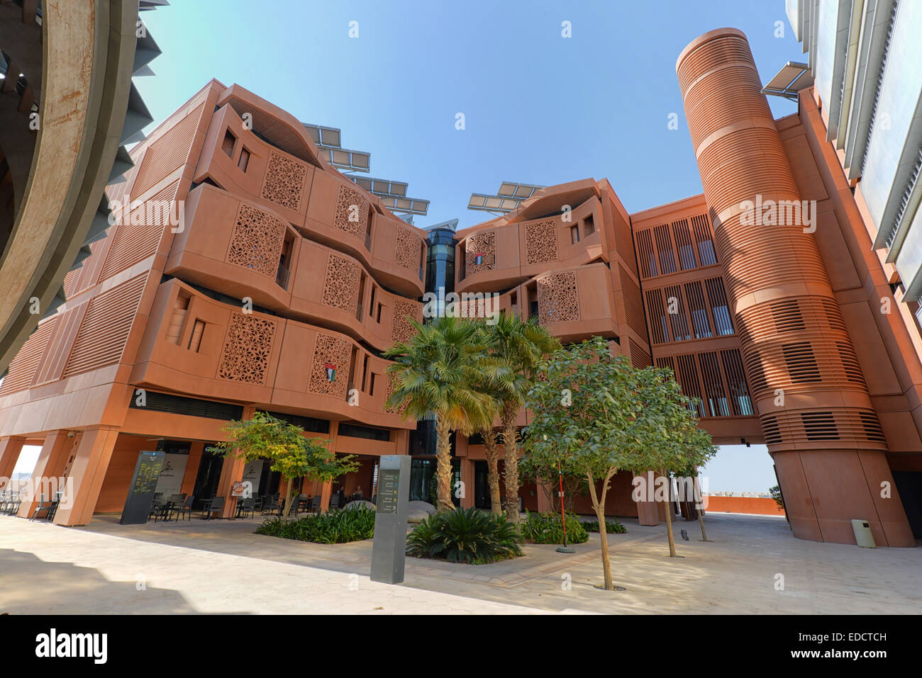 Masdar City in Abu Dhabi, UAE Stock Photo - Alamy