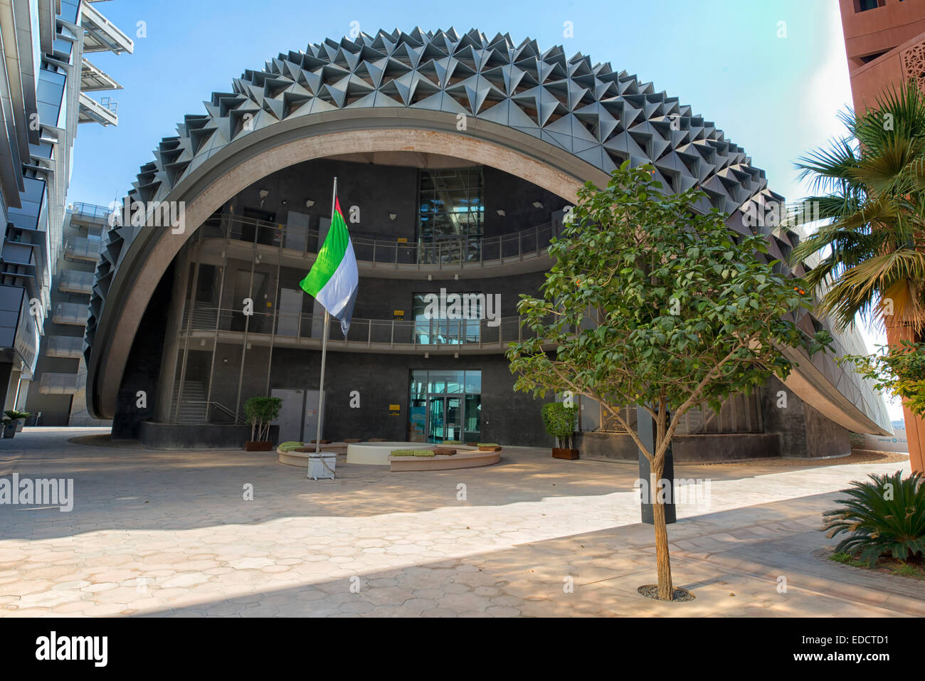 Masdar City in Abu Dhabi, UAE Stock Photo - Alamy