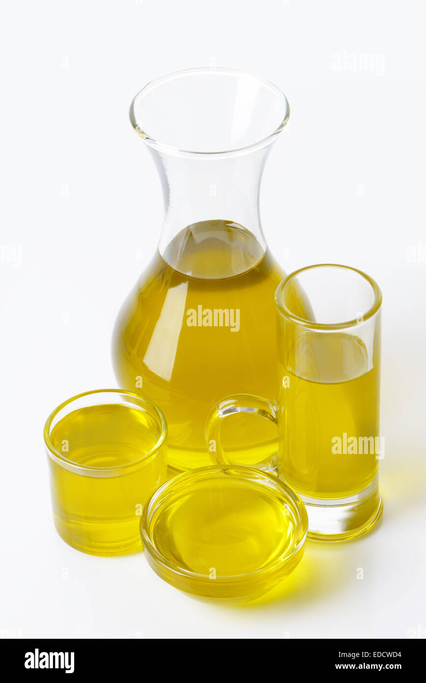 Glass oil containers hi-res stock photography and images - Alamy
