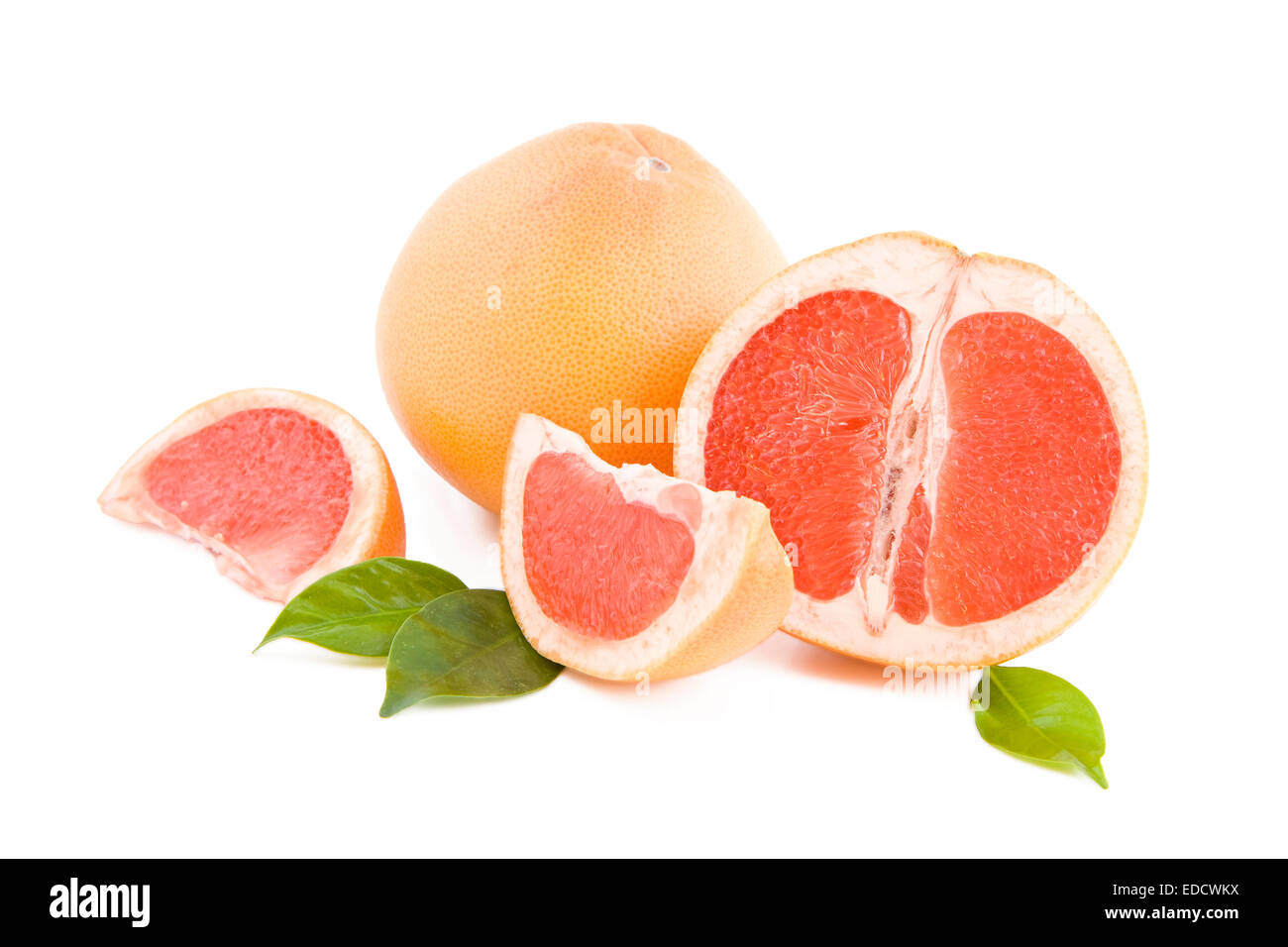 Grapefruit fruit grapefruits slice Cut Out Stock Images & Pictures - Alamy
