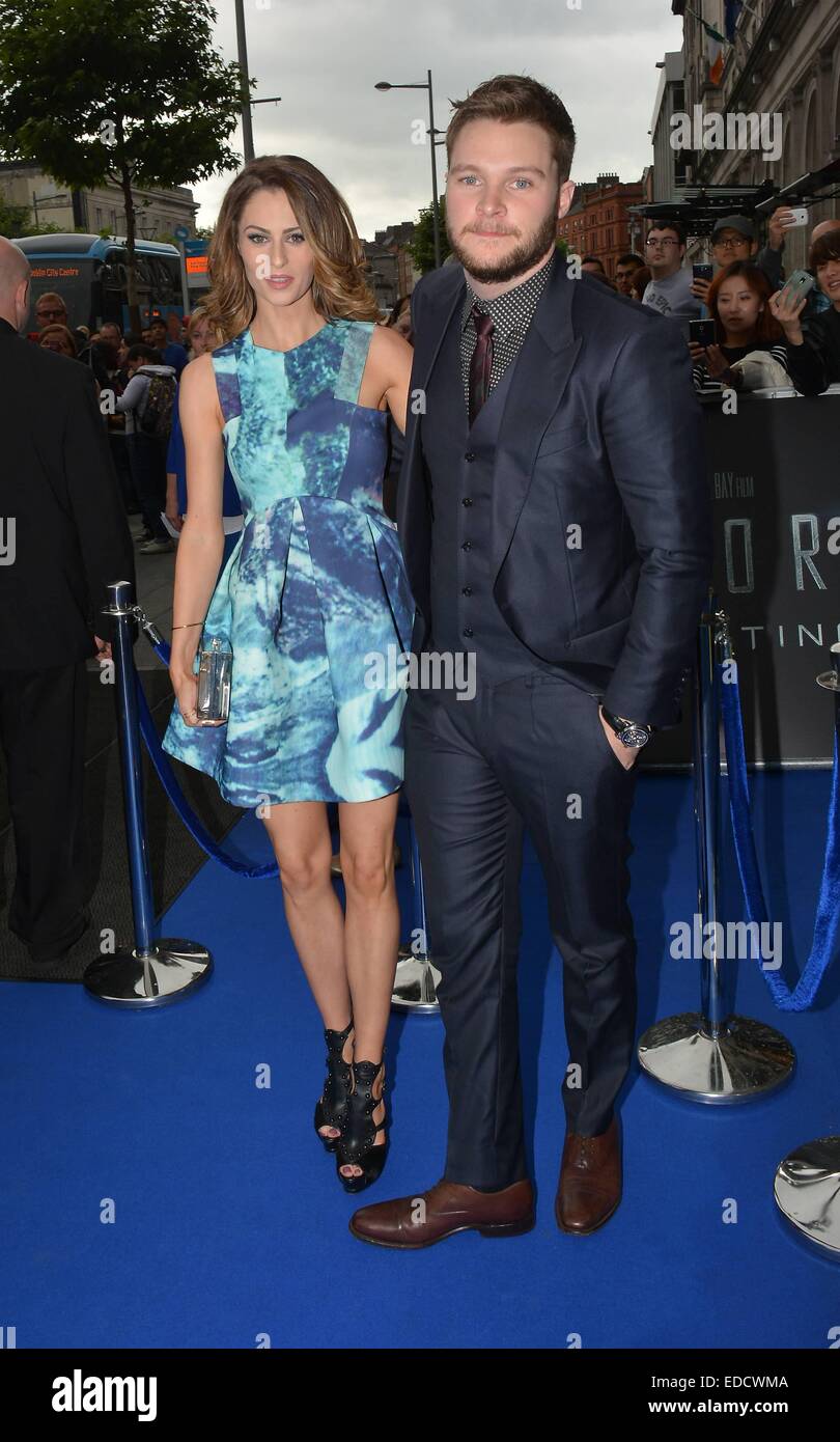 Guests attend the Irish Premiere of Transformers: Age of Extinction at ...