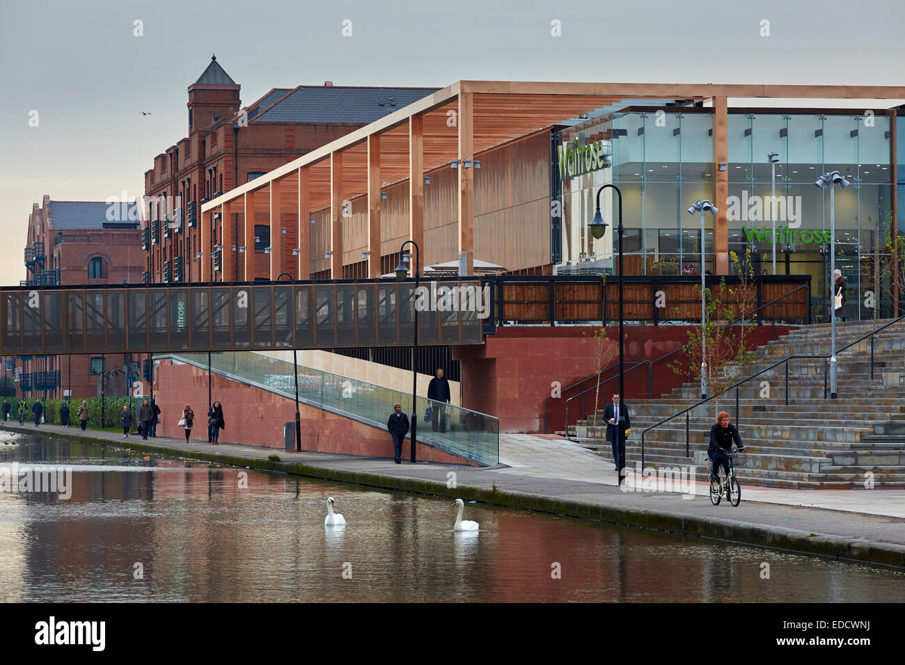 Waitrose store shopper sign hi-res stock photography and images - Alamy