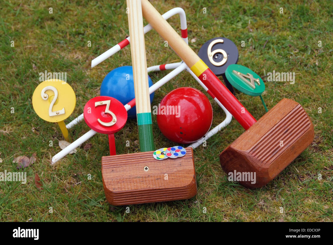 The new game of Crolf, which is an amalgam of golf and croquet, being ...