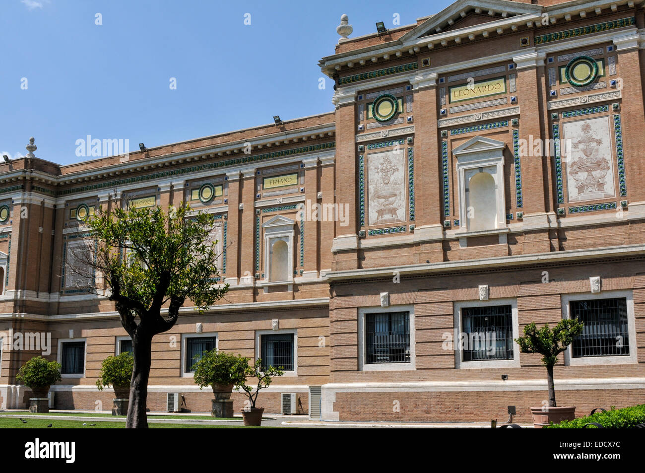 Pinacoteca Vaticana, part of the Vatican Museums. The building was ...