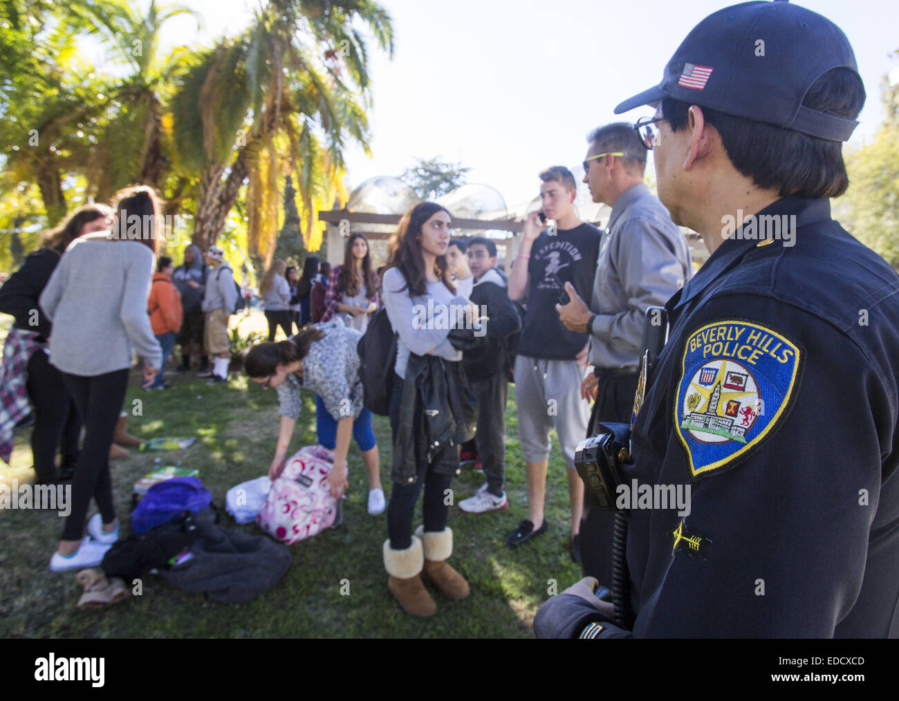 High school students police officer hi-res stock photography and images ...