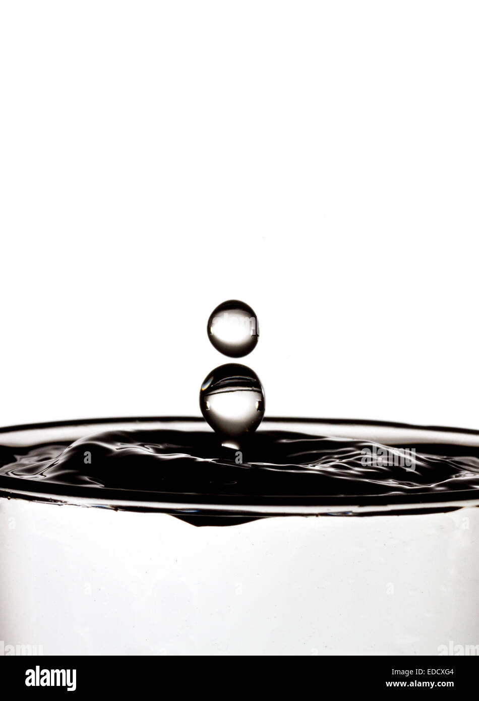 Round water droplet hi-res stock photography and images - Alamy