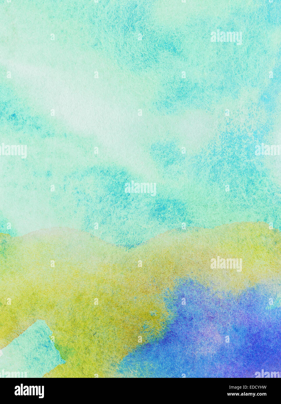 Light colorful watercolor stains Stock Photo - Alamy