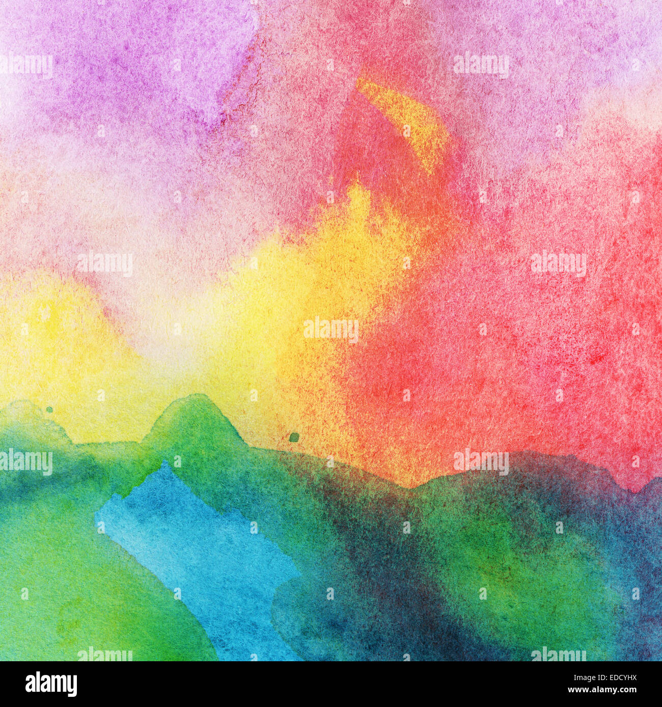 Light colorful watercolor stains Stock Photo - Alamy