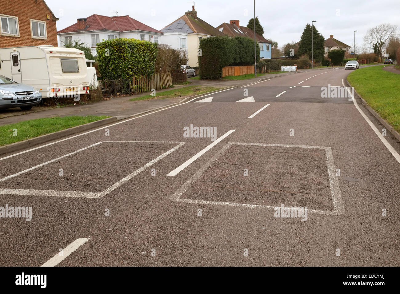 Suburban speed reducing measures which have been re thought in Little ...