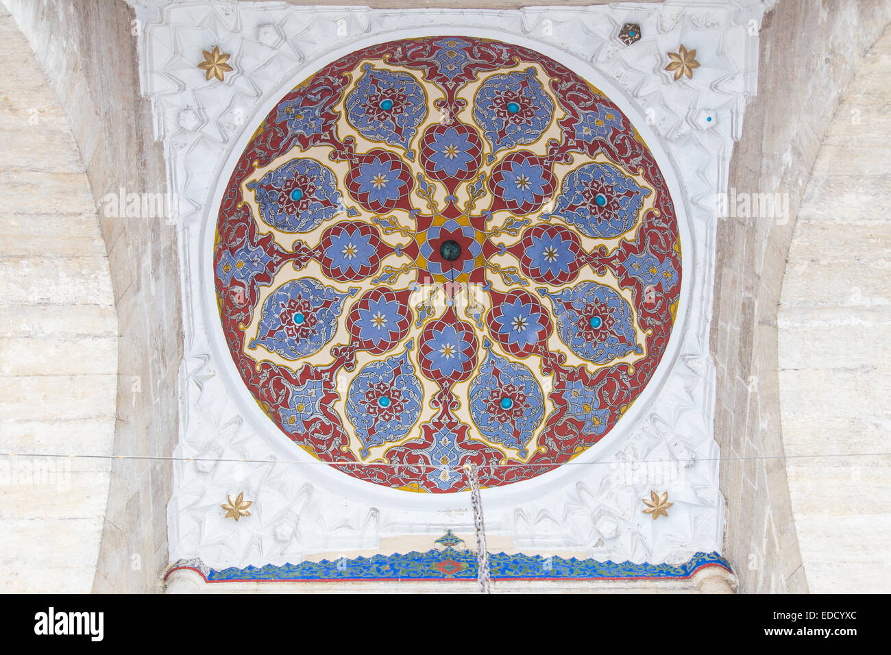Drawing over roof Mosque Turkey Stock Photo - Alamy
