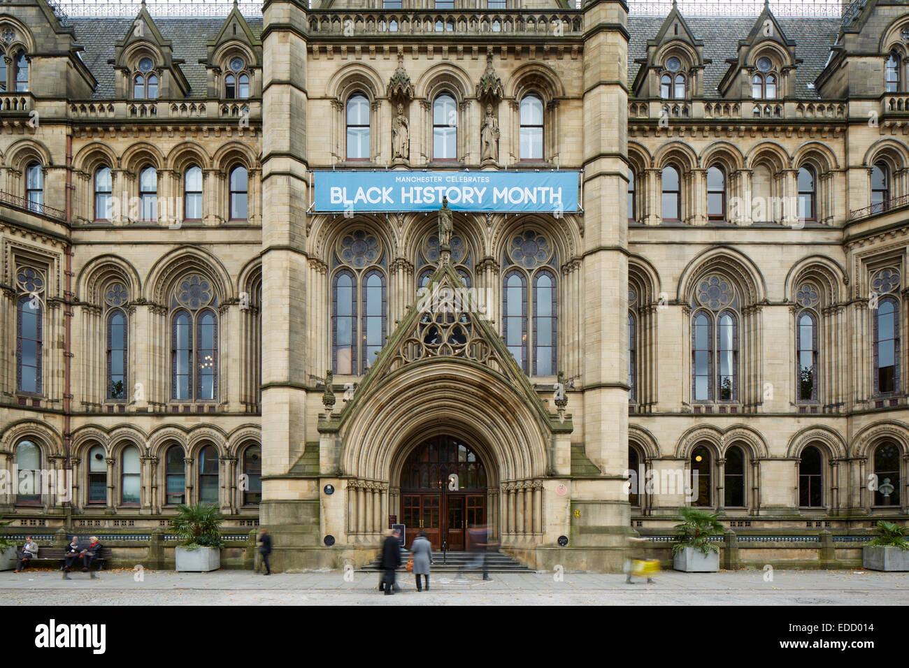Manchester Town Hall in Albert Square is one of the most iconic ...