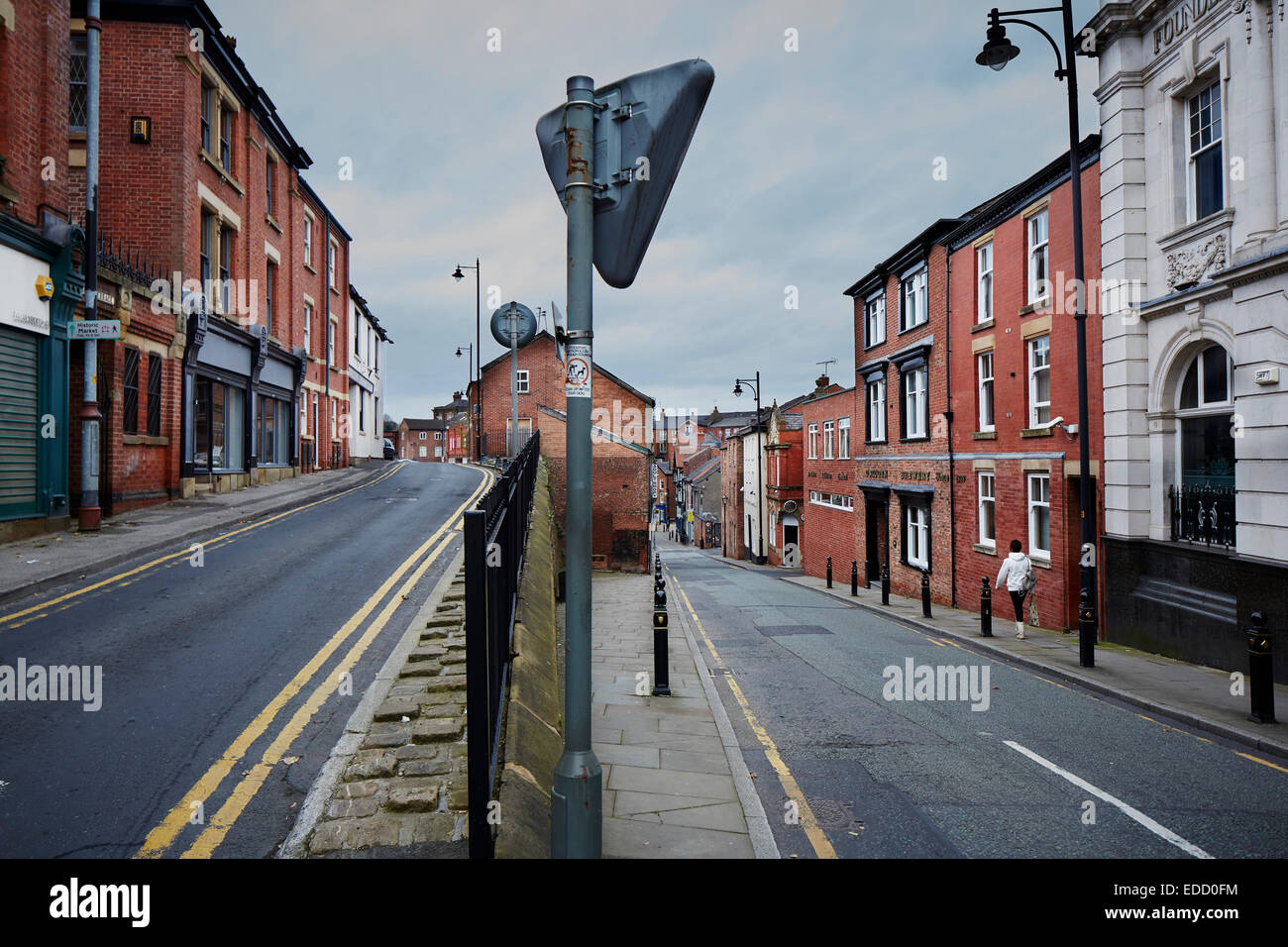 Stockport town centre lower hillgate hi-res stock photography and ...