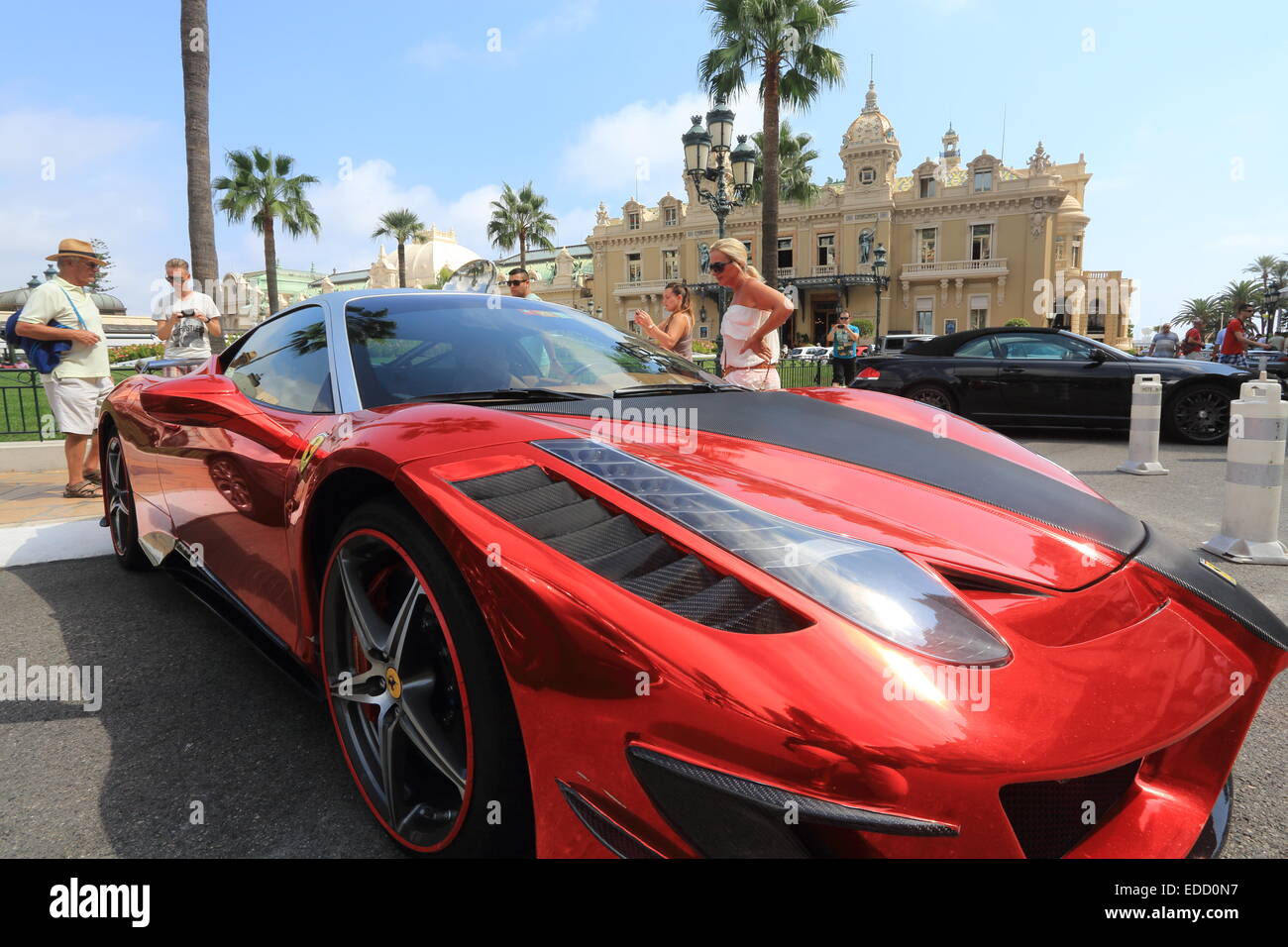 Red Chrome Ferrari