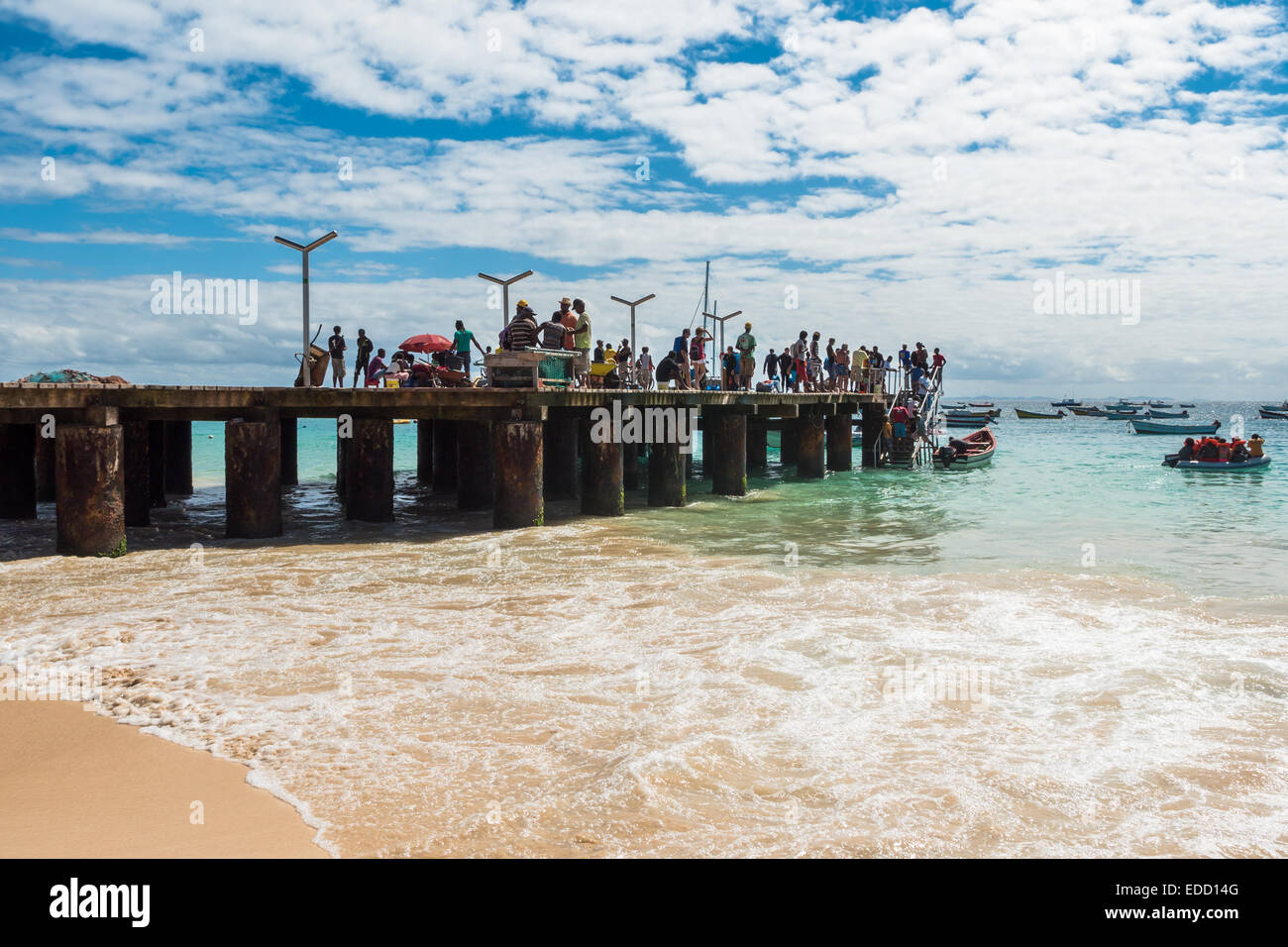 Santa Maria beach in Sal Cape Verde - Cabo Verde Stock Photo - Alamy
