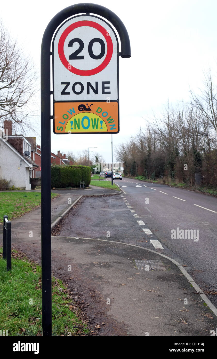 Suburban speed reducing measures which have been re thought in Little ...