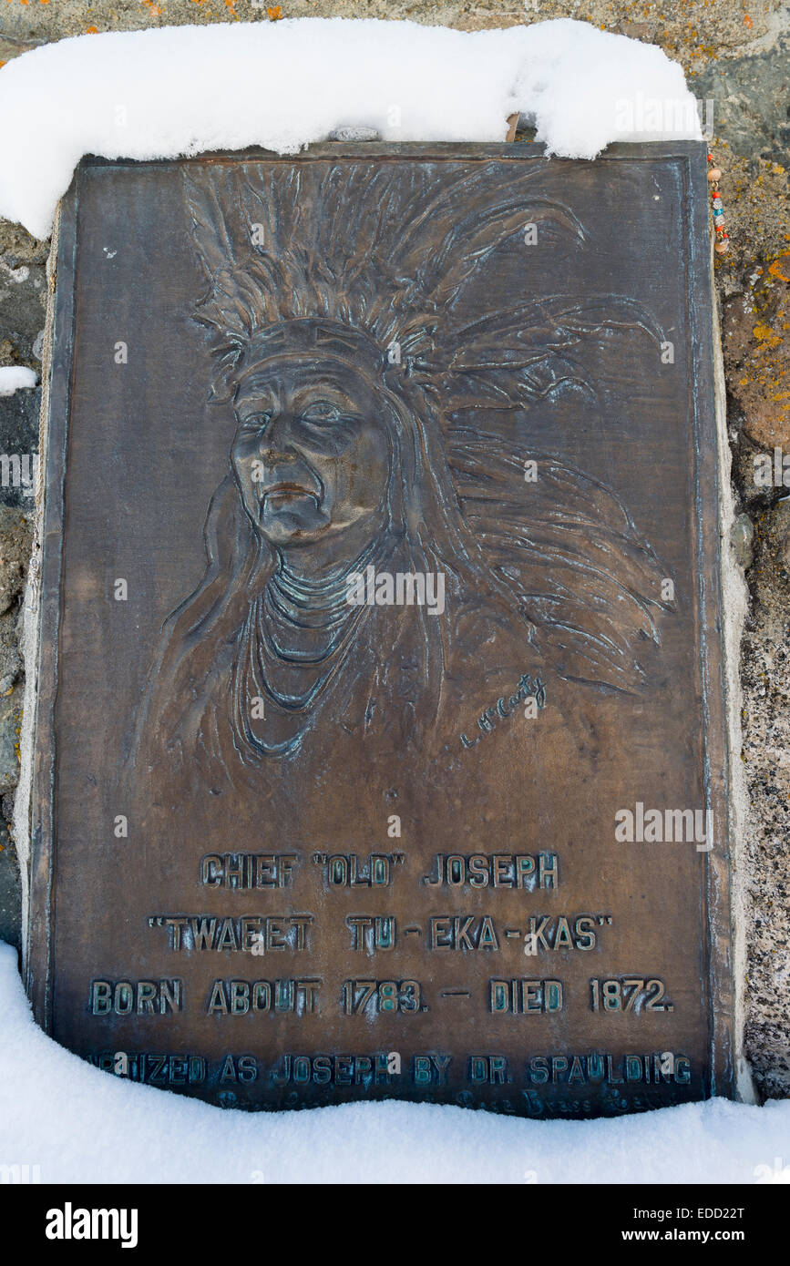 Chief joseph grave hi-res stock photography and images - Alamy