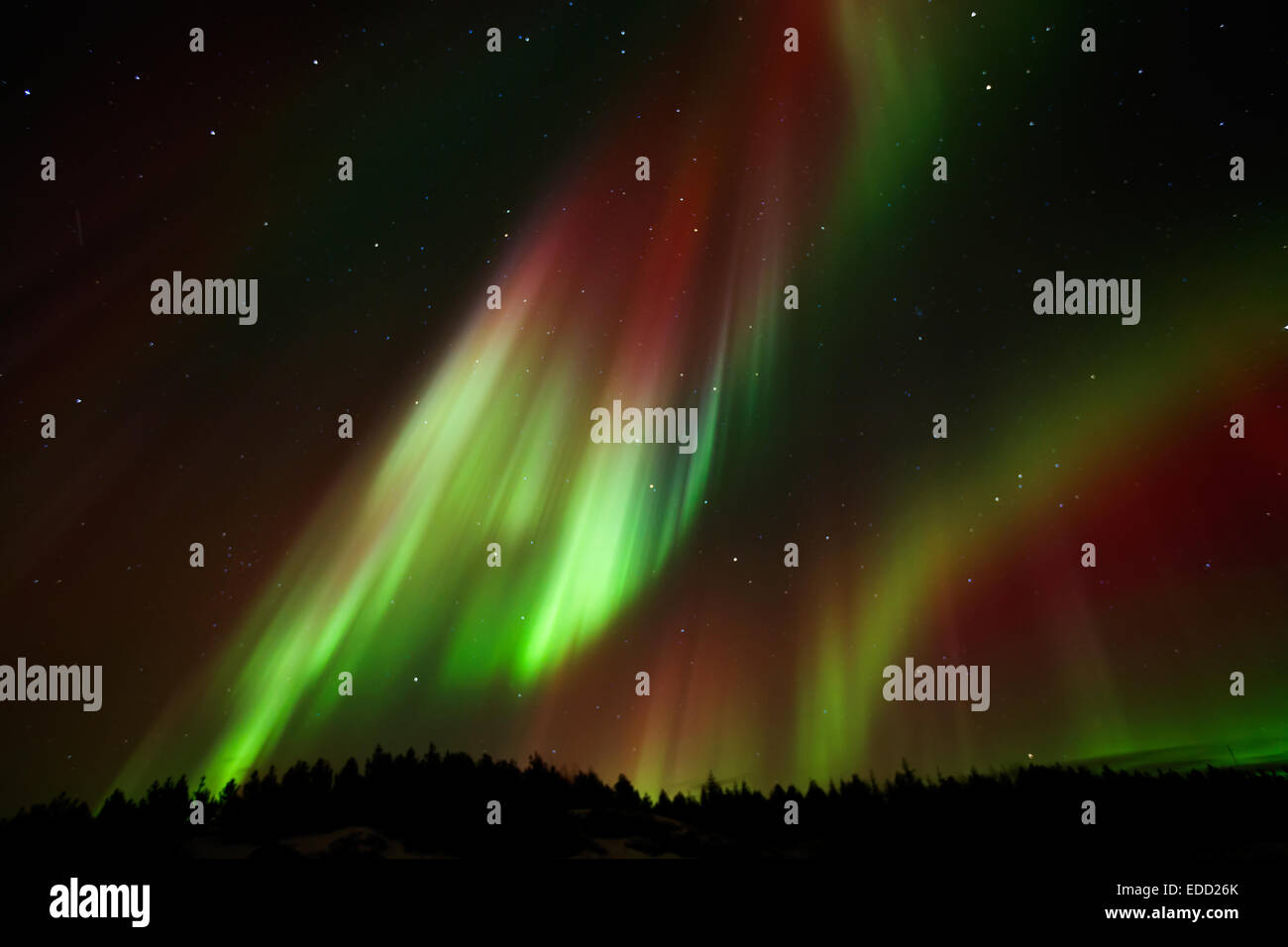 Real Aurora Borealis Rainbow