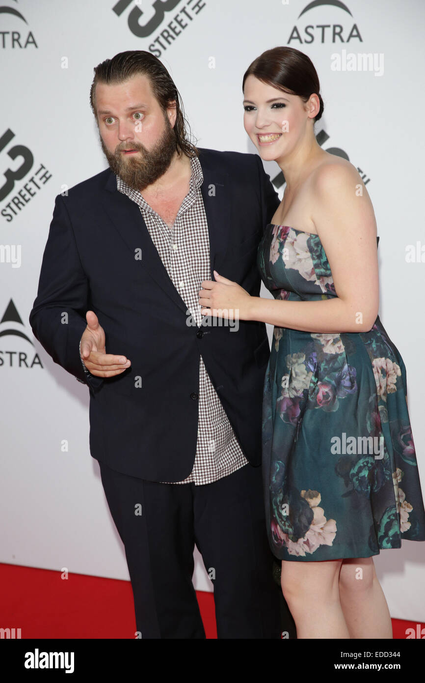 Celebrities attending the Shocking Shorts Award during the Munich Film ...