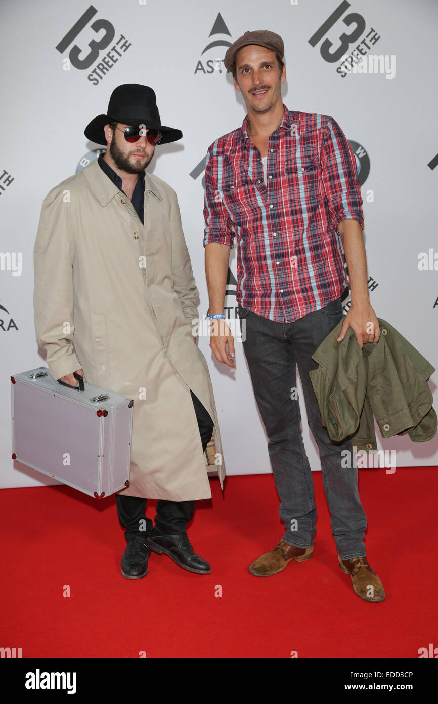 Celebrities attending the Shocking Shorts Award during the Munich Film ...