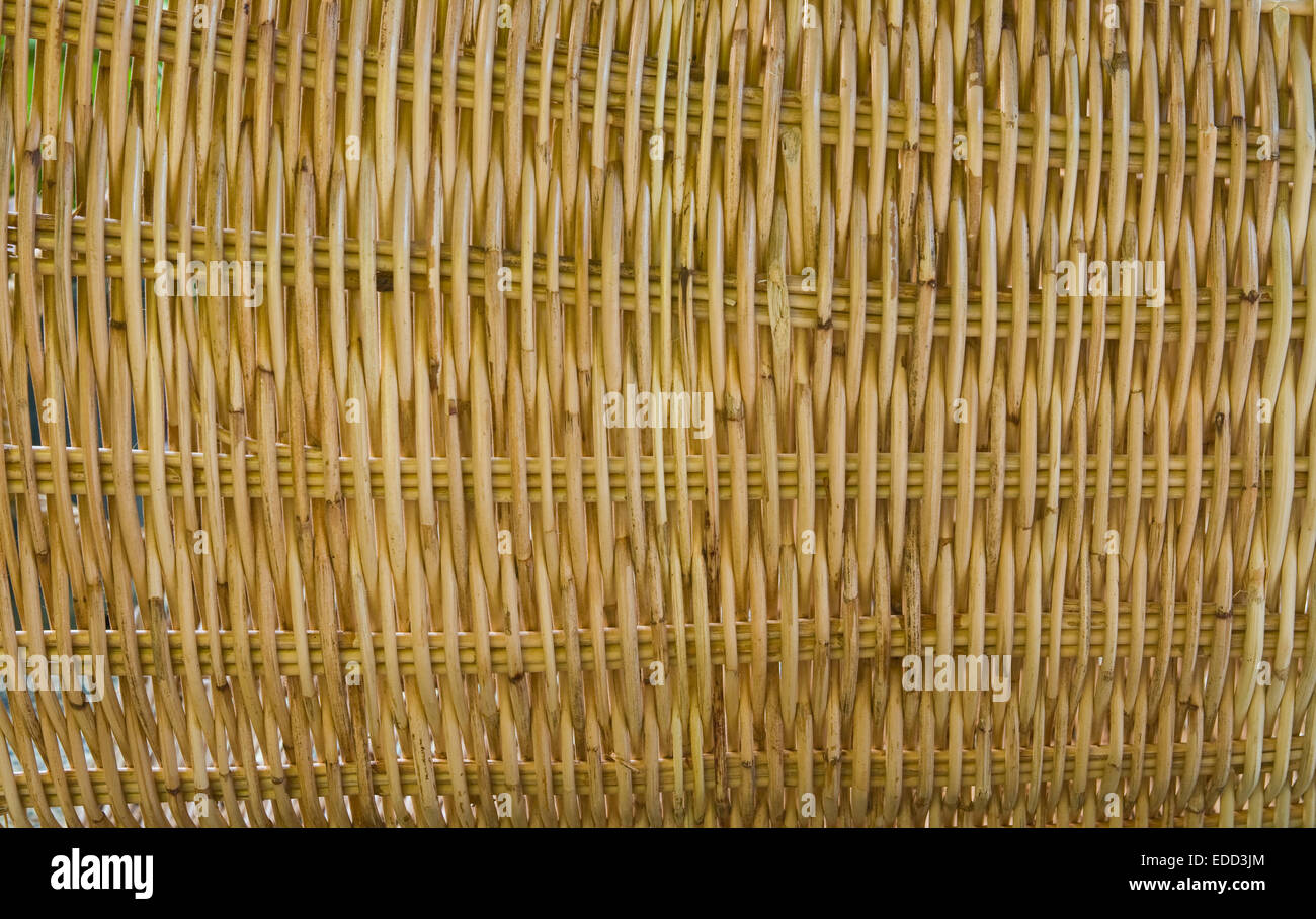 Pattern of Wood Basket Stock Photo - Alamy