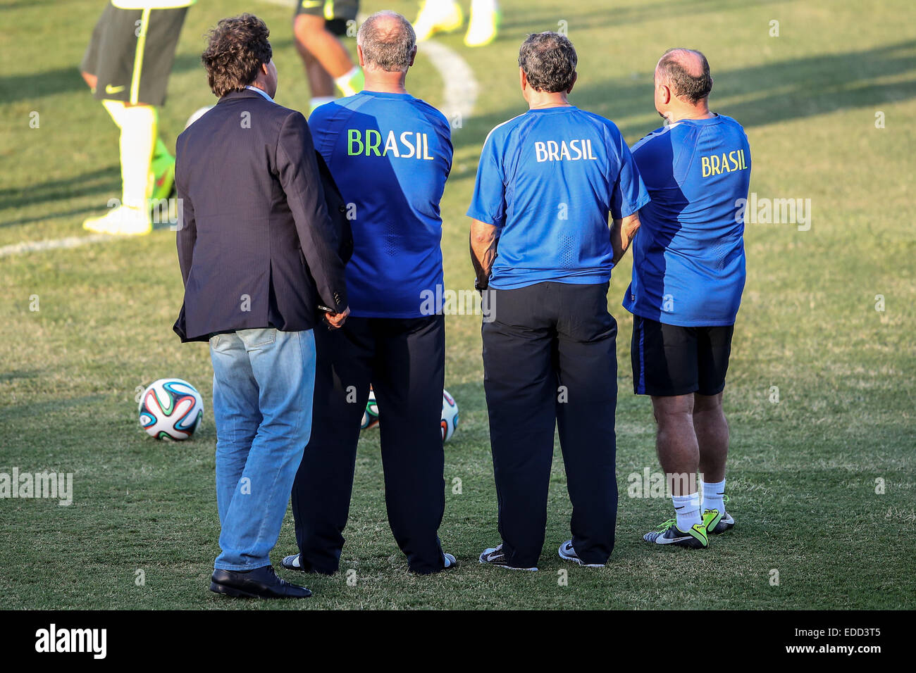 2014 FIFA World Cup - Brazil Training Session at the President Vargas ...