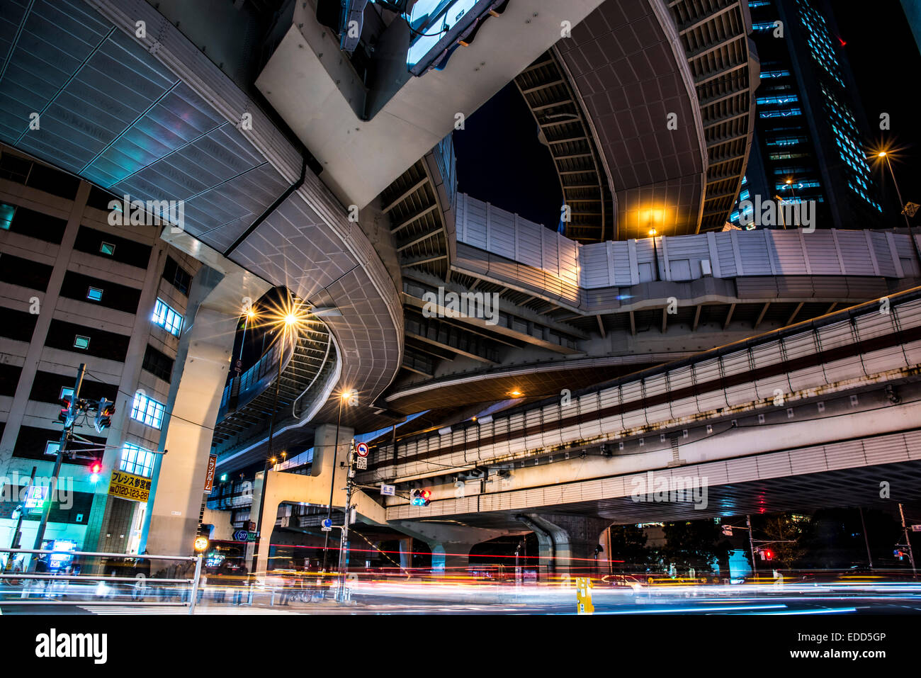 Expressways light hi-res stock photography and images - Alamy