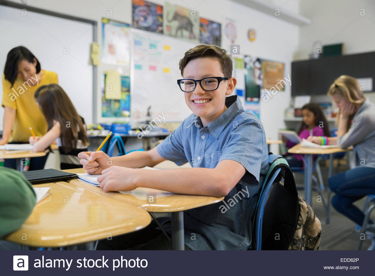 Enthusiastic student hi-res stock photography and images - Alamy
