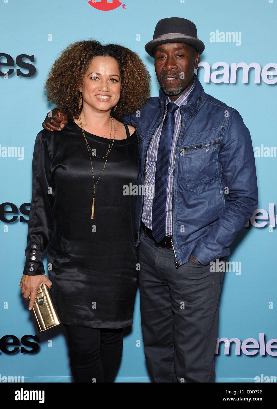 West Hollywood, California, USA. 5th Jan, 2015. Don Cheadle & Bridgid ...