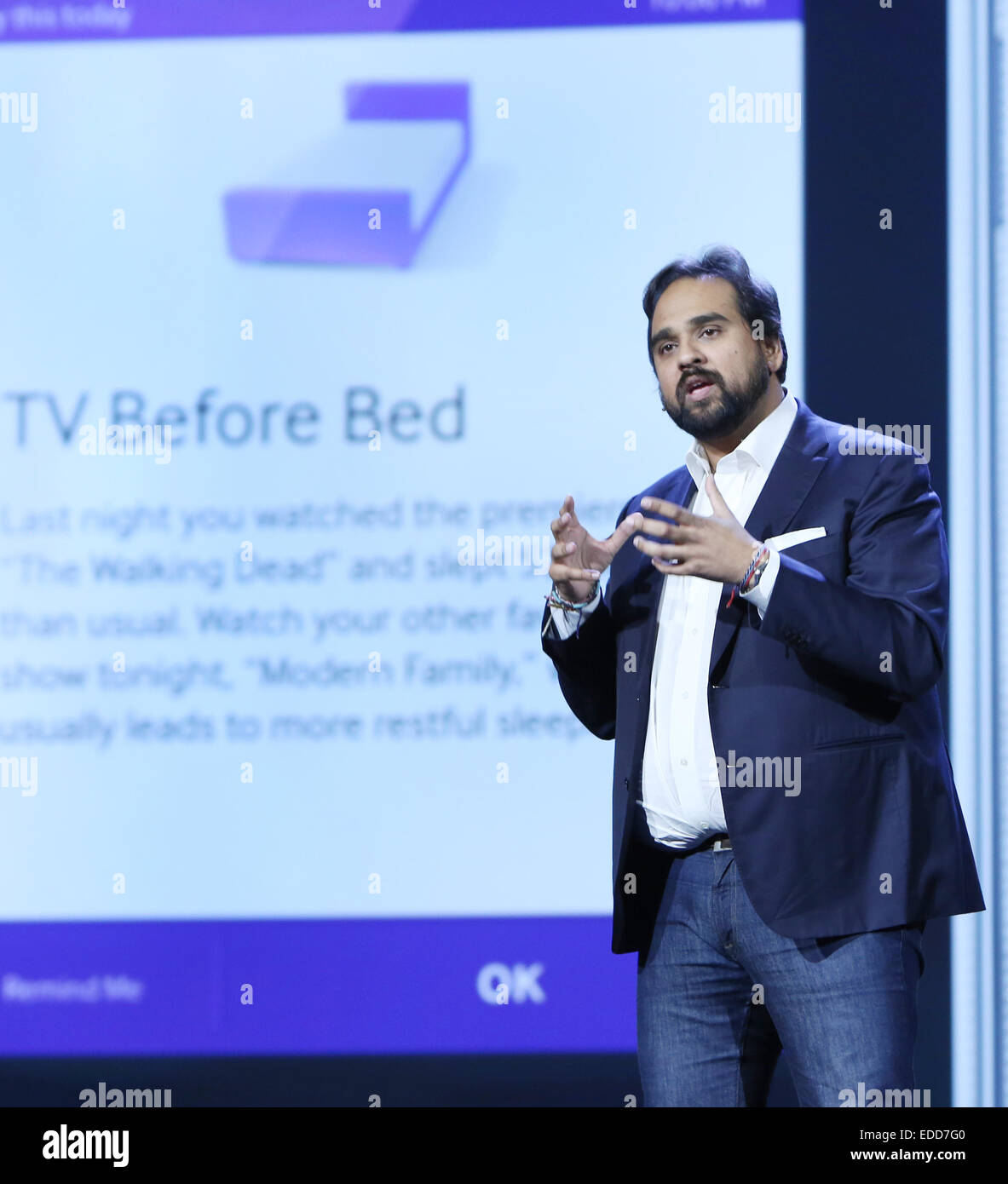 Las Vegas, Nevada, USA. 5th Jan, 2015. CEO and Founder of Jawbone ...