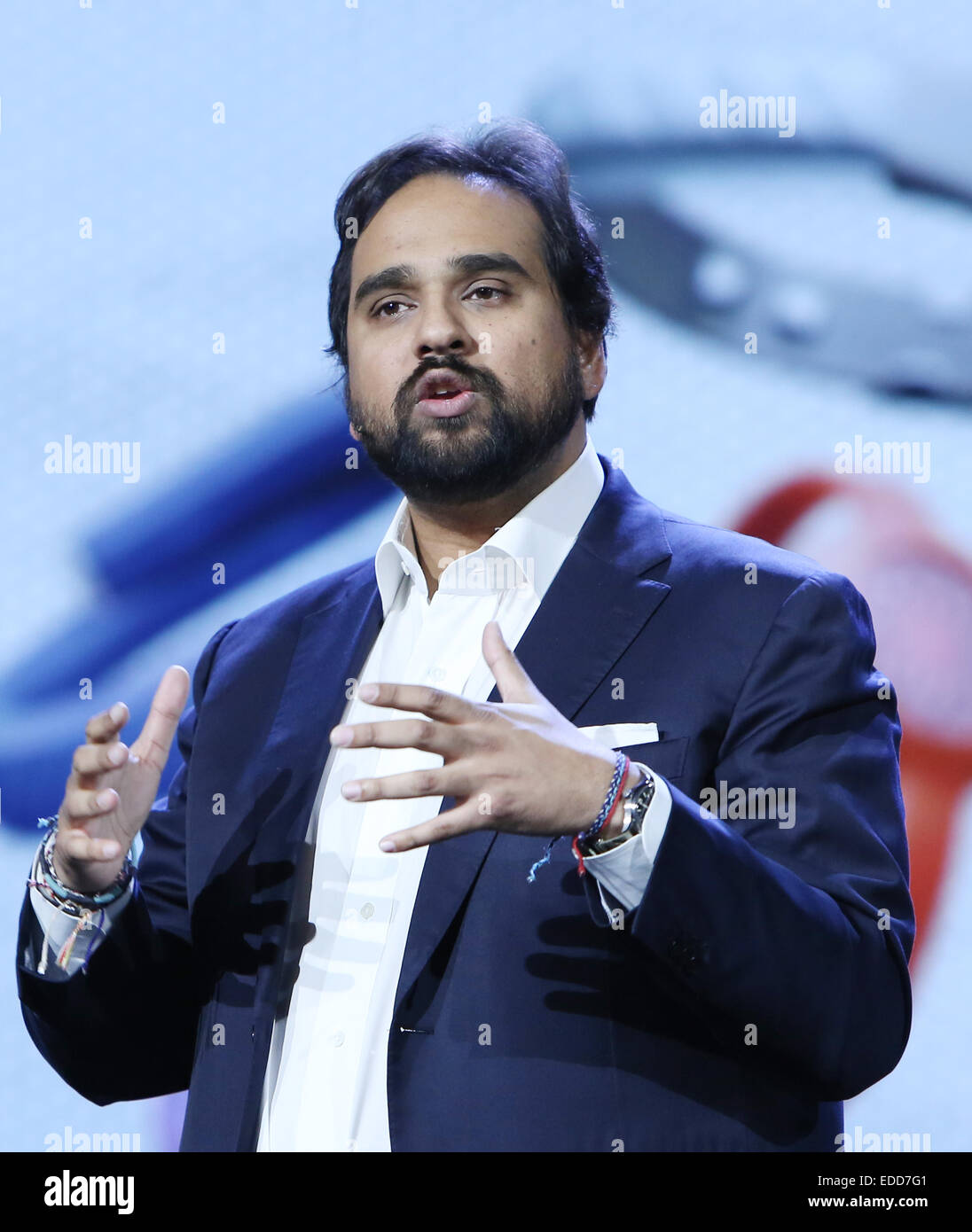 Las Vegas, Nevada, USA. 5th Jan, 2015. CEO and Founder of Jawbone ...