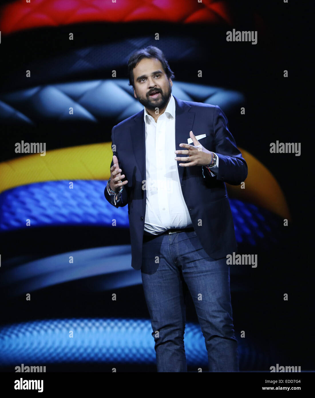 Las Vegas, Nevada, USA. 5th Jan, 2015. CEO and Founder of Jawbone ...