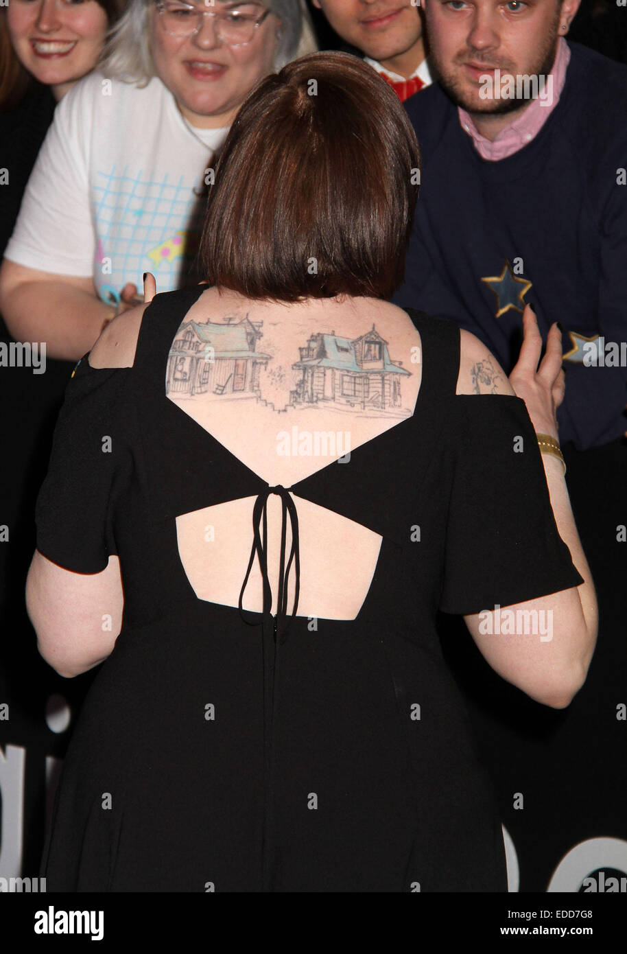New York, New York, USA. 5th Jan, 2015. Actress LENA DUNHAM attends the ...