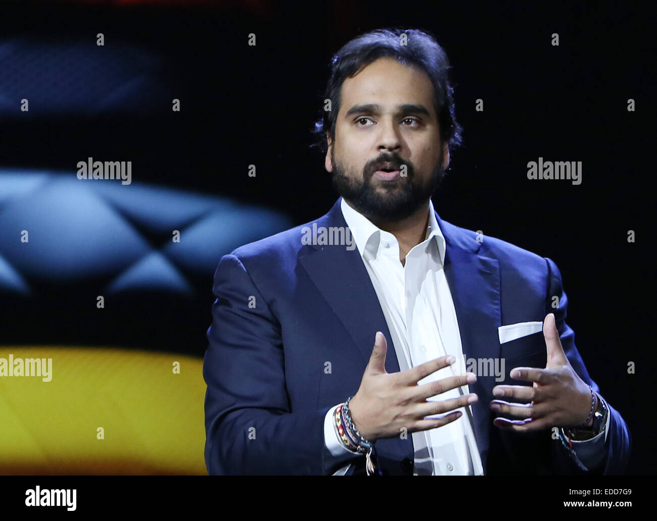 Las Vegas, Nevada, USA. 5th Jan, 2015. CEO and Founder of Jawbone ...