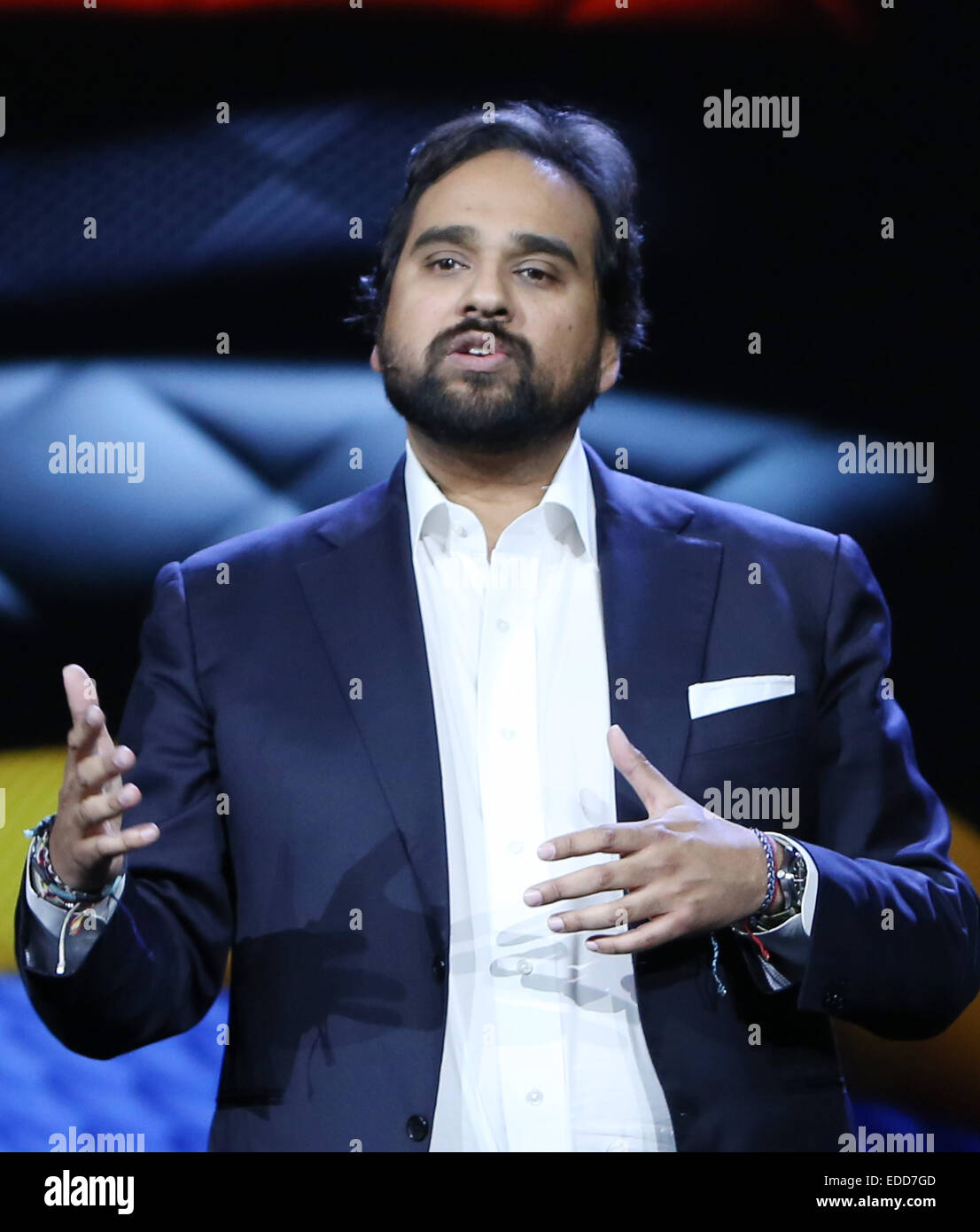 Las Vegas, Nevada, USA. 5th Jan, 2015. CEO and Founder of Jawbone ...