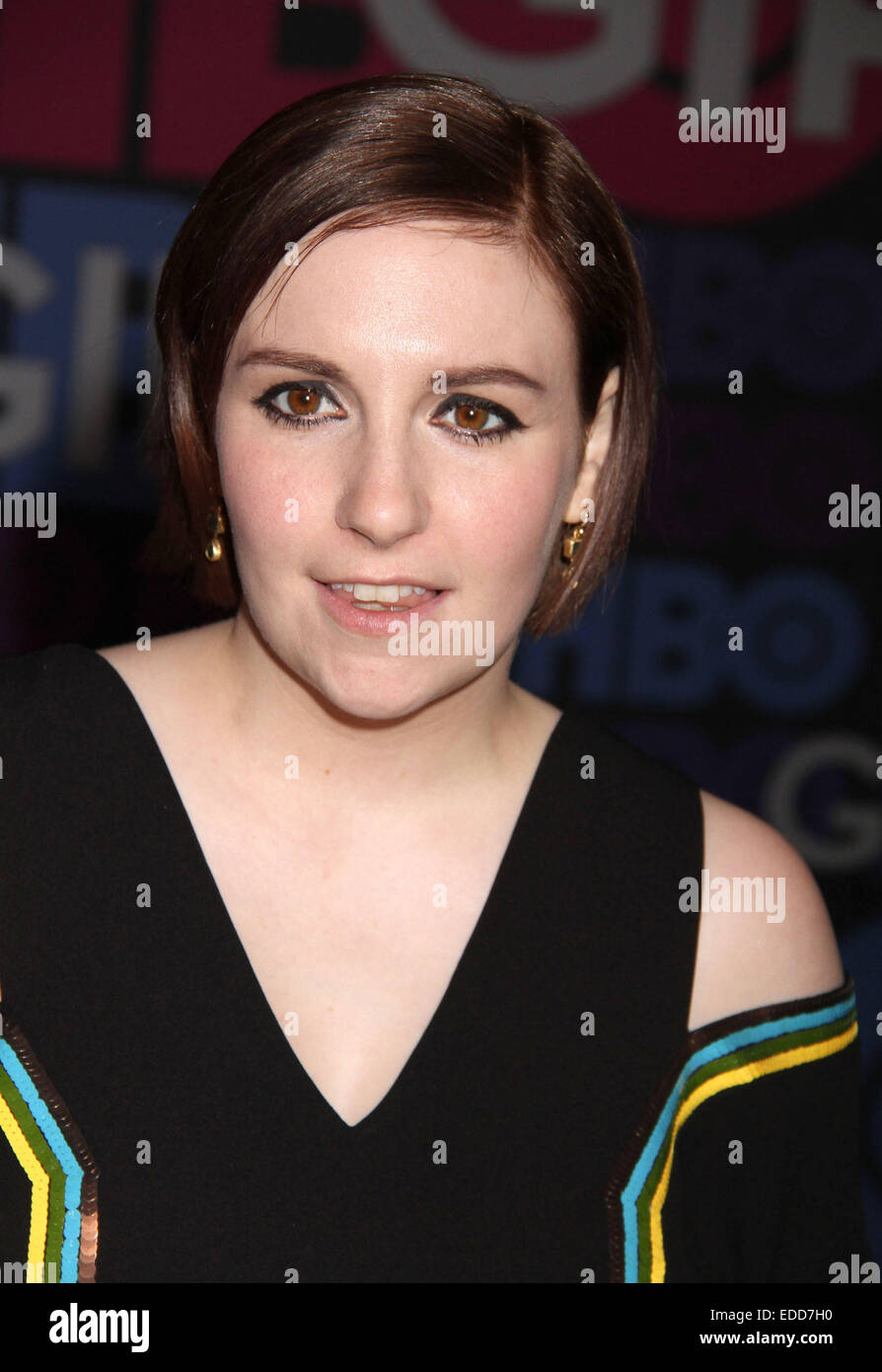Jan. 5, 2015 - New York, New York, U.S. - Actress LENA DUNHAM attends ...