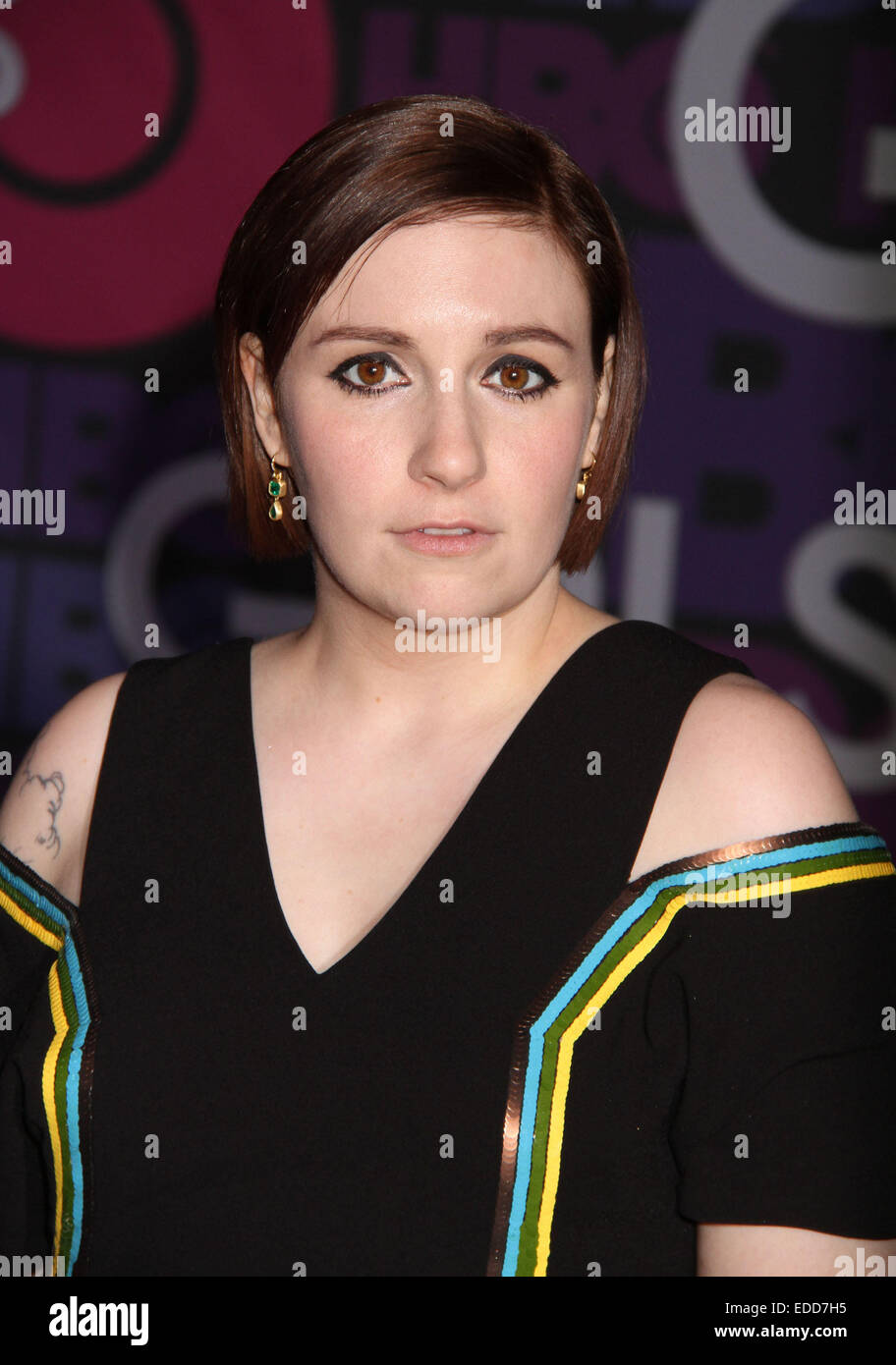 Jan. 5, 2015 - New York, New York, U.S. - Actress LENA DUNHAM attends ...