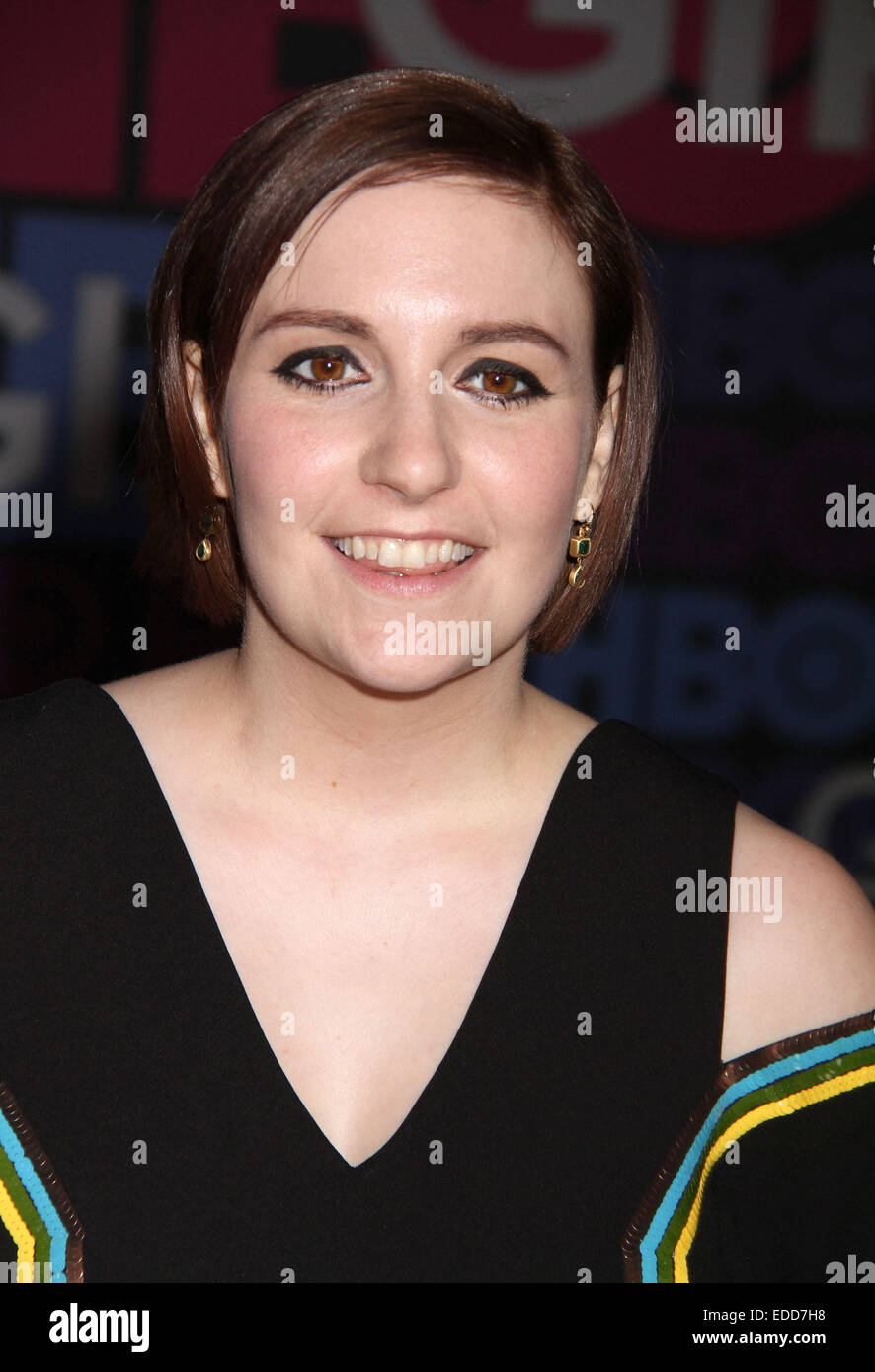 Jan. 5, 2015 - New York, New York, U.S. - Actress LENA DUNHAM attends ...