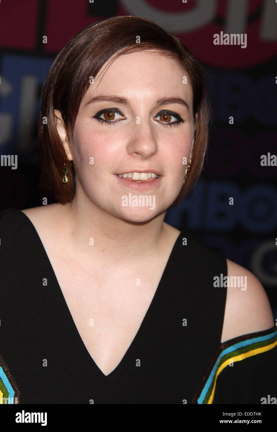 Jan. 5, 2015 - New York, New York, U.S. - Actress LENA DUNHAM attends ...