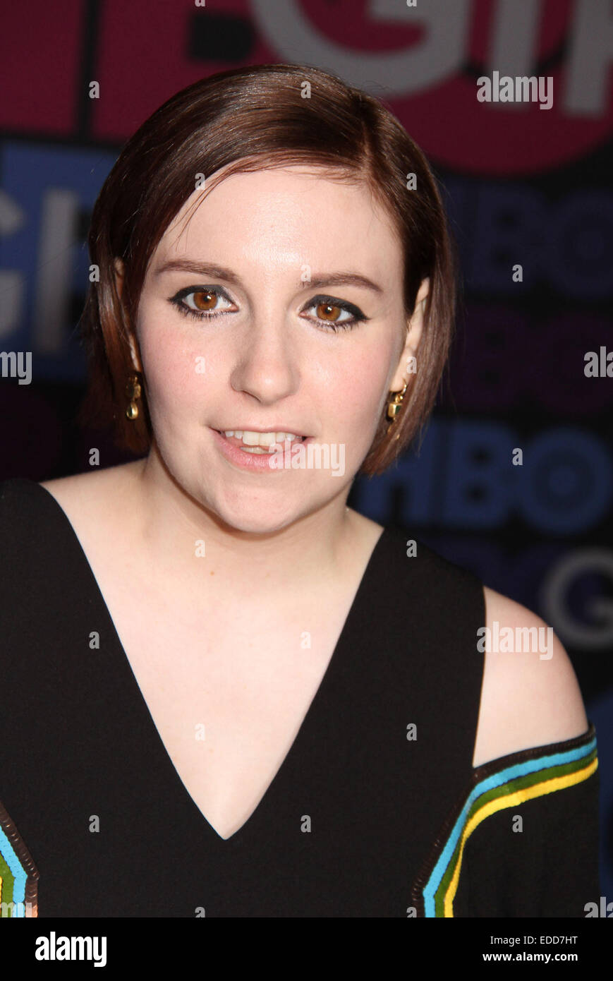 Jan. 5, 2015 - New York, New York, U.S. - Actress LENA DUNHAM attends ...