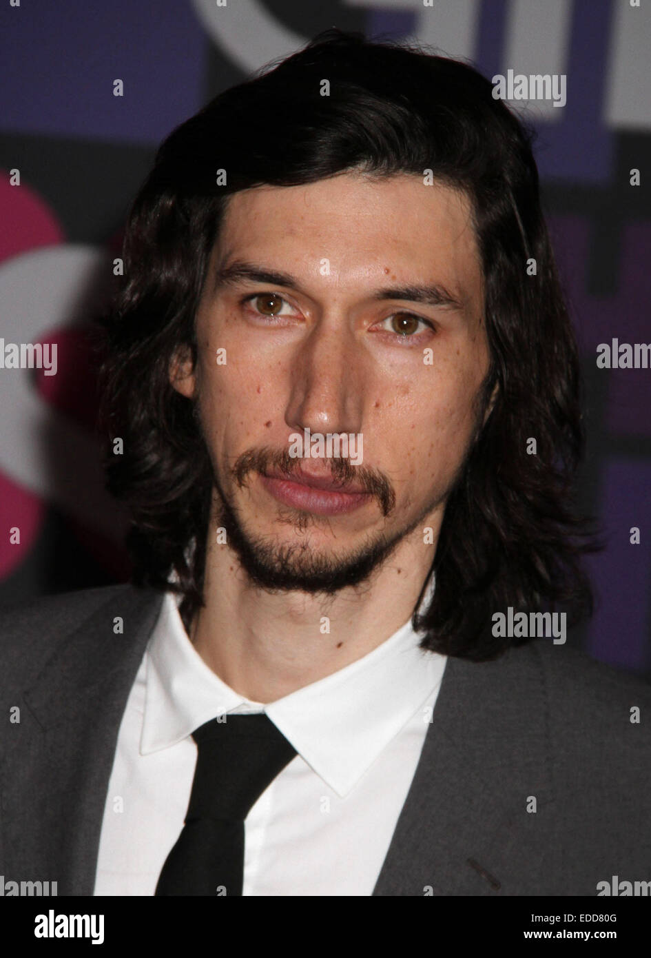 New York, New York, USA. 5th Jan, 2015. Actor ADAM DRIVER attends the ...