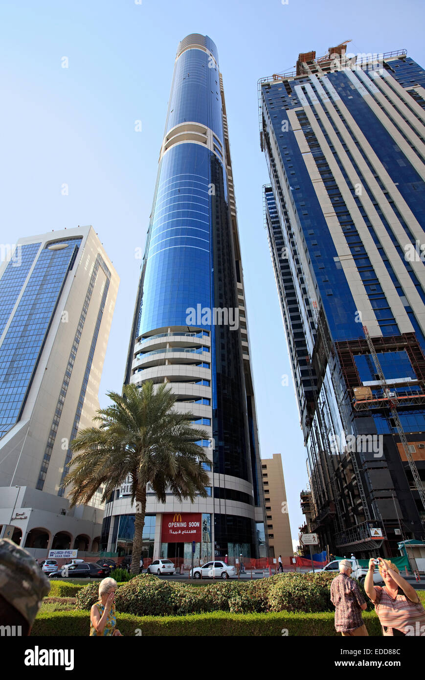 Modern skyscrapers of Dubai Stock Photo - Alamy