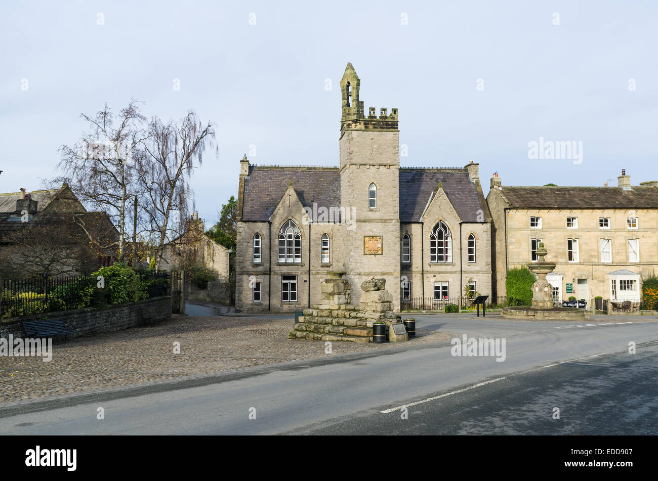 Middleham in the Yorkshire Dales Stock Photo - Alamy