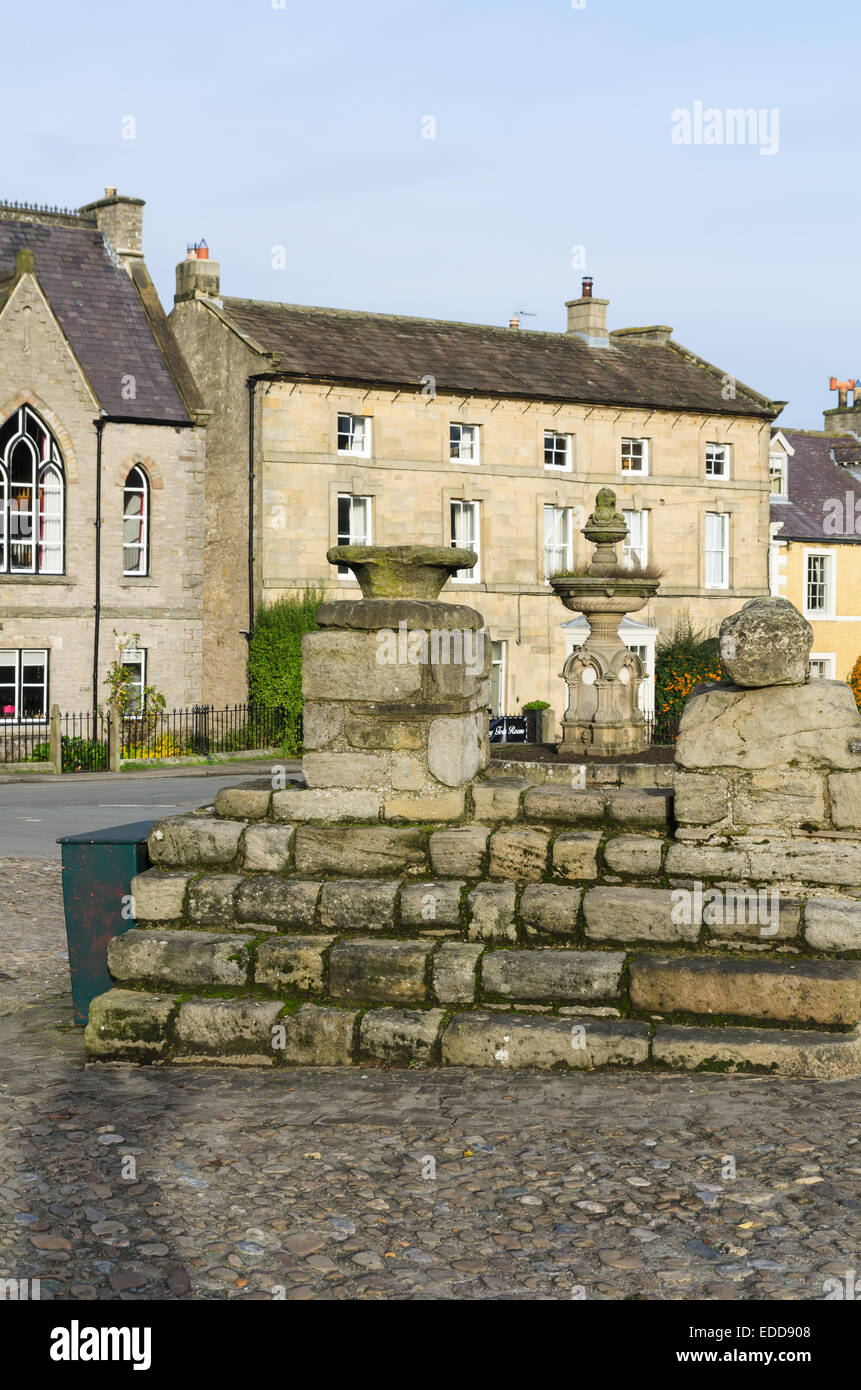 Middleham in the Yorkshire Dales Stock Photo - Alamy
