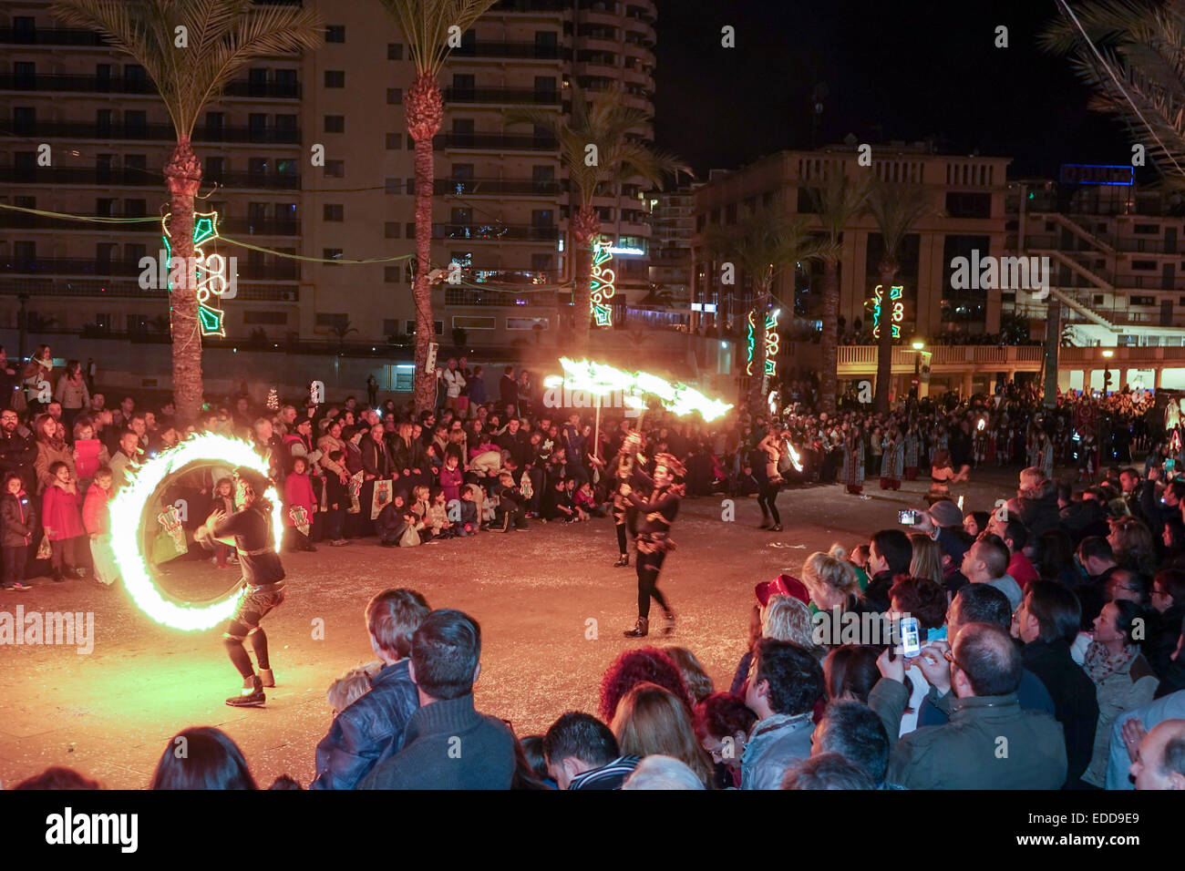 Benidorm, Spain. 5th Jan, 2015. Today "Dia de los Reyes Magos" the ...