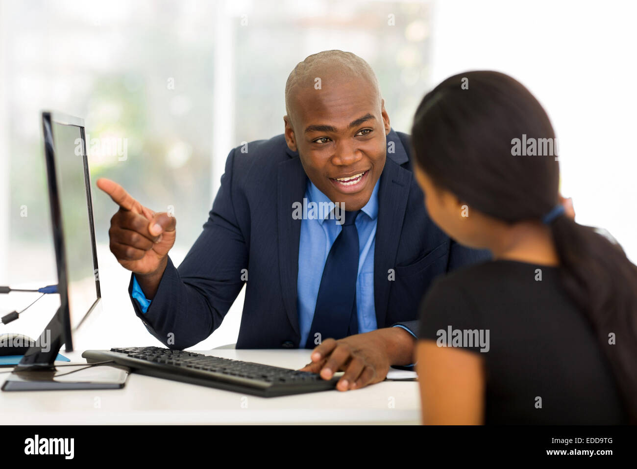 African entrepreneur client hi-res stock photography and images - Alamy