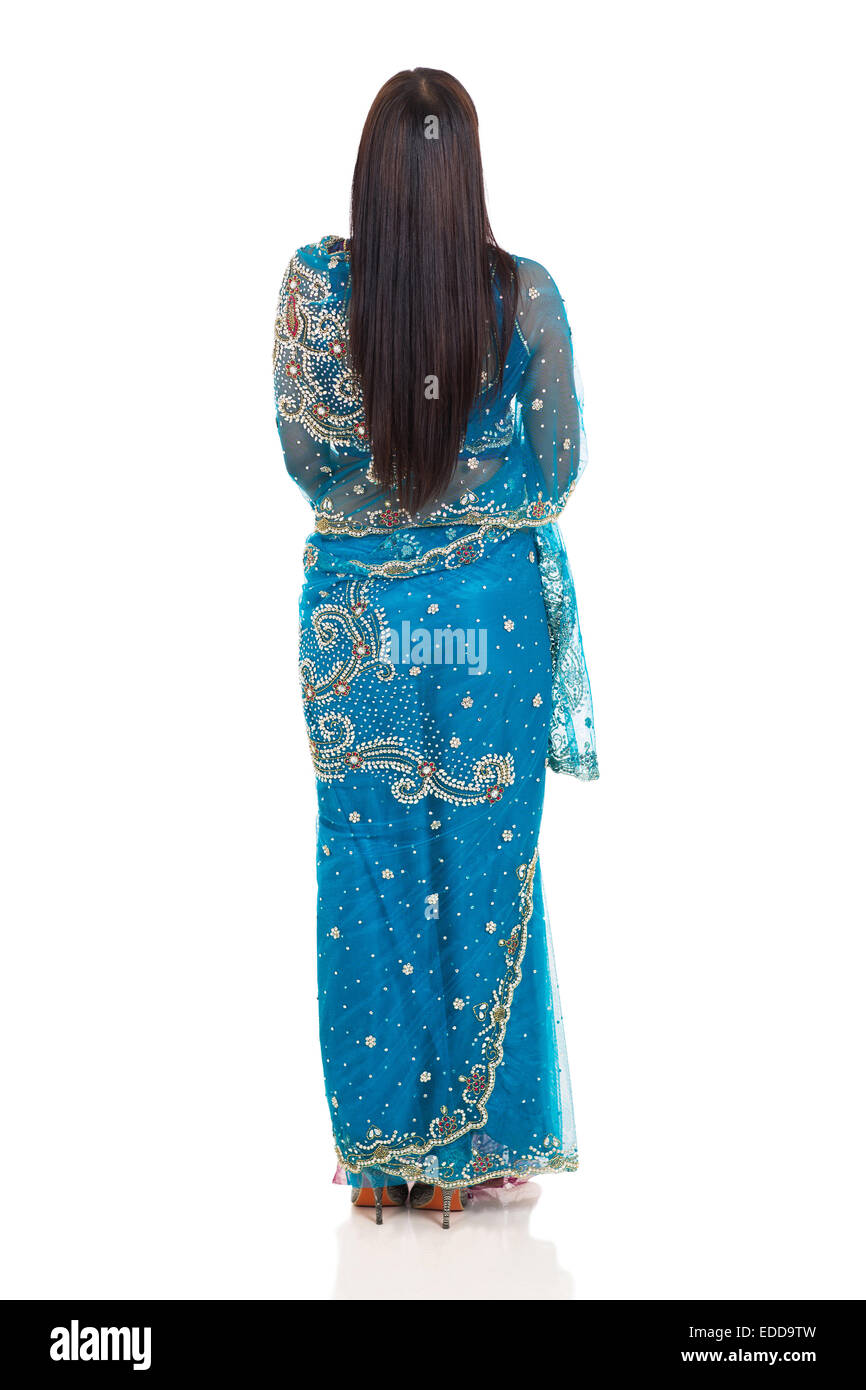 Saree model with background hi-res stock photography and images - Alamy