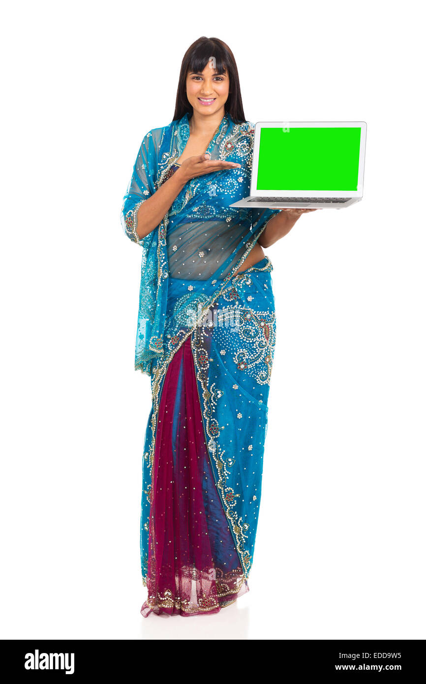 Presenting laptop hi-res stock photography and images - Alamy
