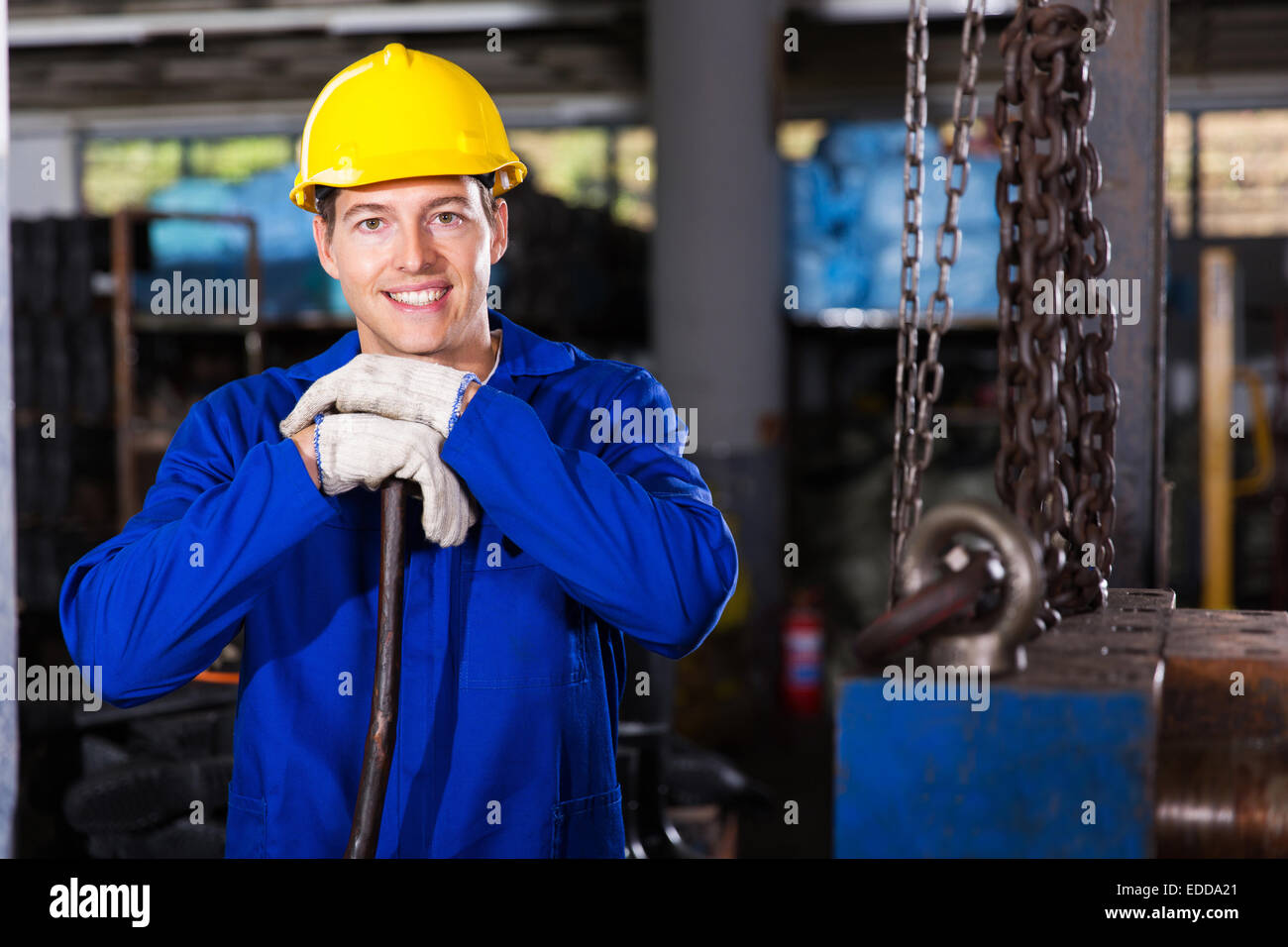 Industrial worker portrait hi-res stock photography and images - Alamy